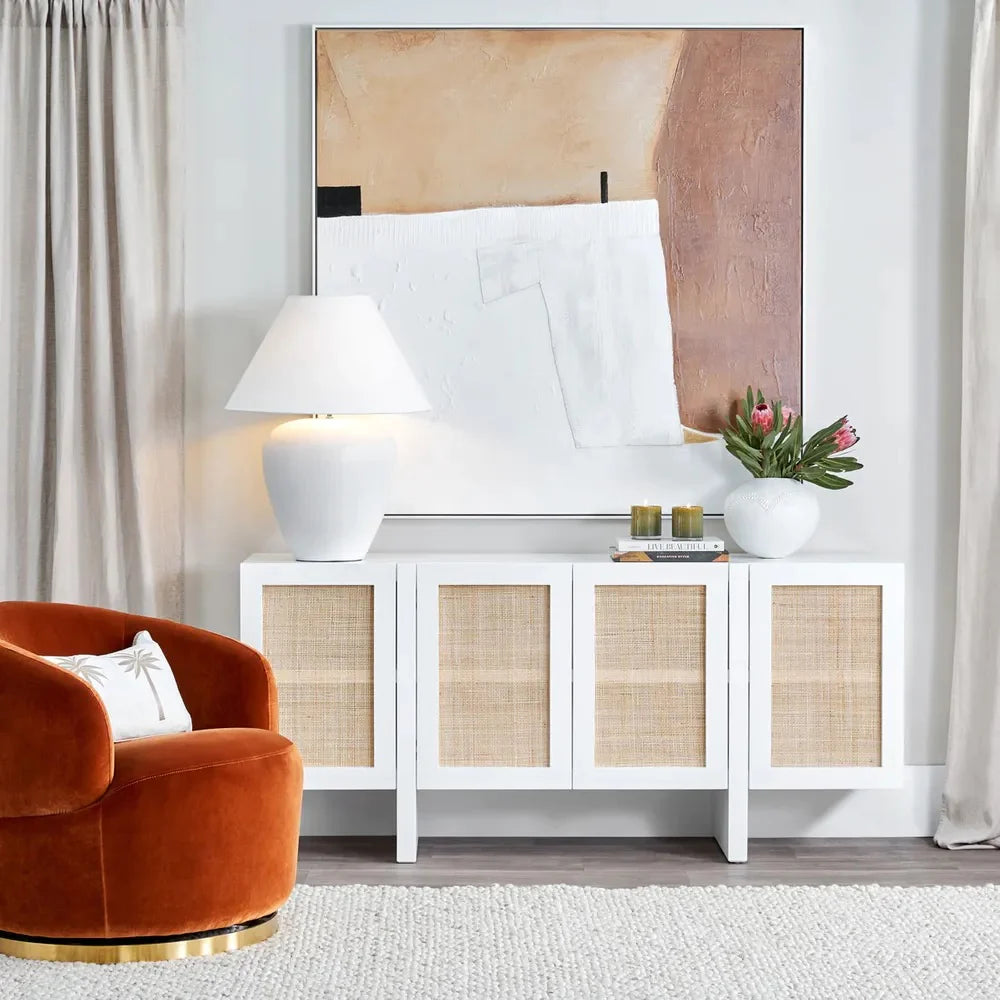 Fairhaven Rattan Buffet – rustic.design by Yasmin Design Company