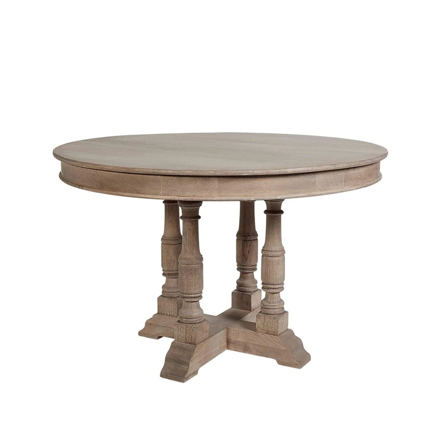 Maine French Round Dining Table – rustic.design by Yasmin Design Company