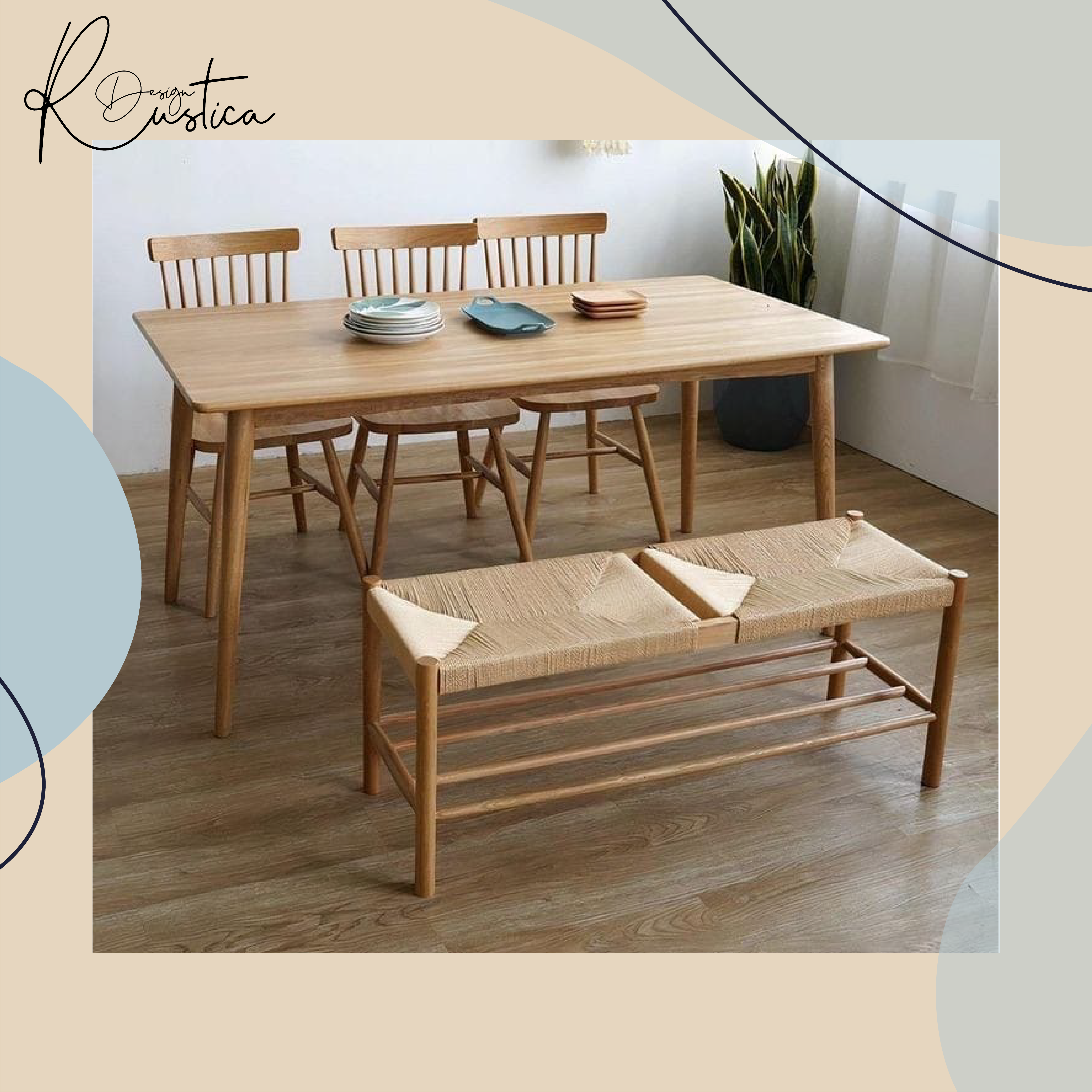 Dining Table – rustic.design by Yasmin Design Company