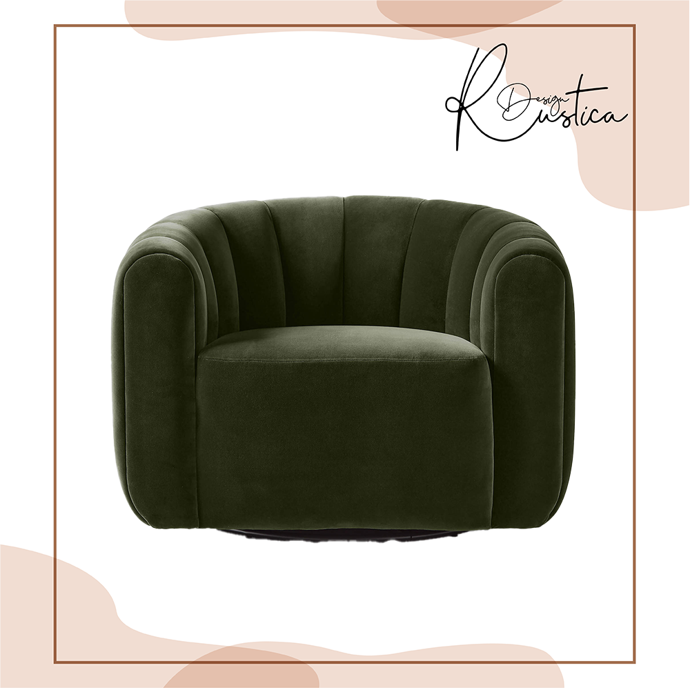 Fitz Elliot Dove Swivel Chair – rustic.design by Yasmin Design Company